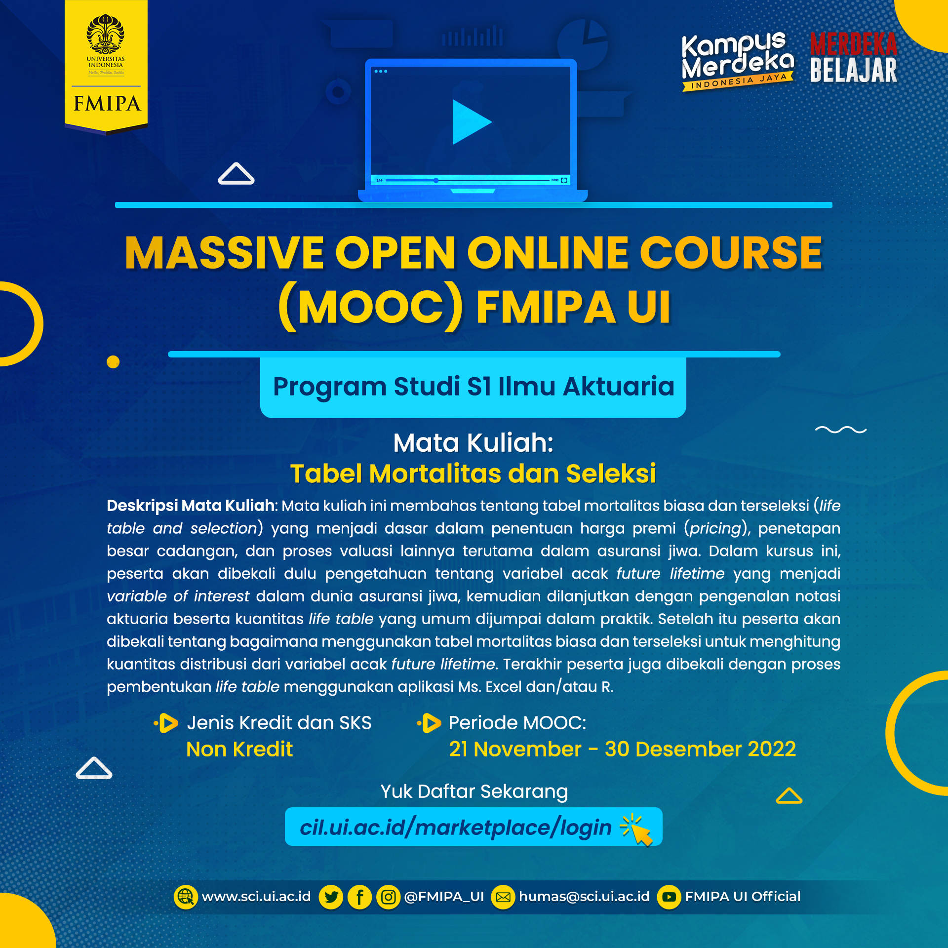 Program MOOCs - FMIPA